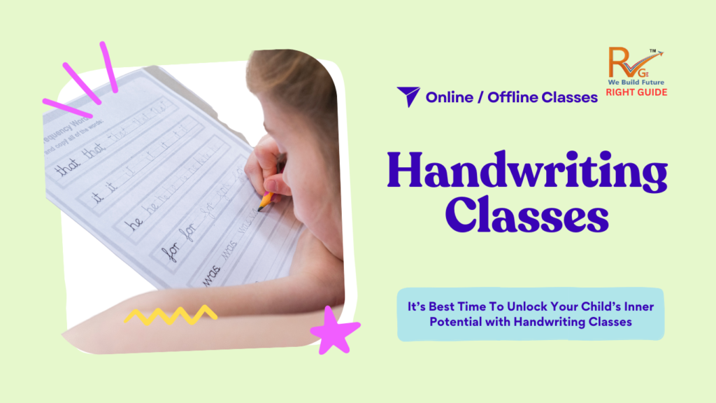 Handwriting Classes - Right Guide Edu-Tech (India) Pvt. Ltd